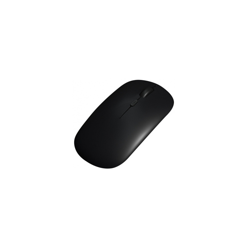 Mouse wireless mat cu Bluetooth - neagră - AppleKing.ro