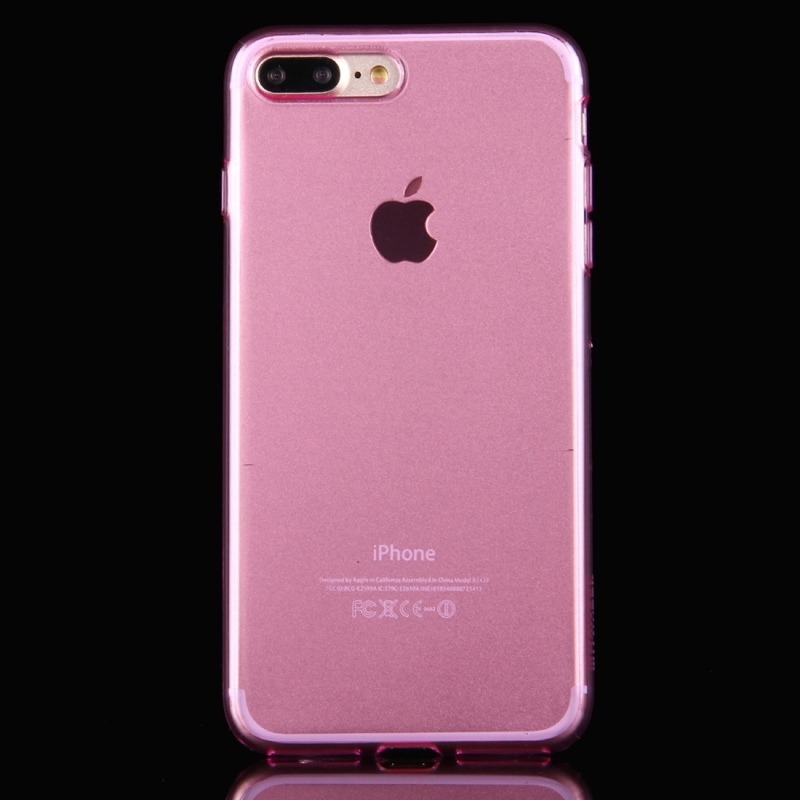 Husă lucioasă HAWEEL, semi-transparentă, pentru Apple iPhone 8 Plus / 7 ...